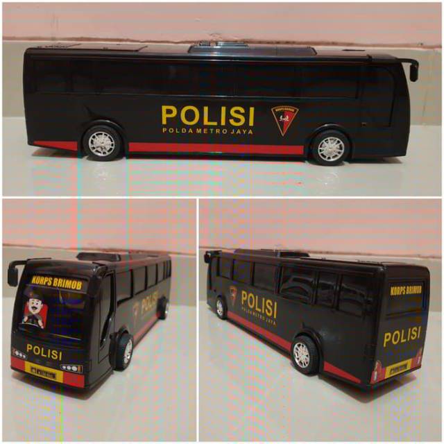Jual Mainan Mobil Bus Polisi - Mainan Mobil Bus Polisi Brimob | Shopee ...