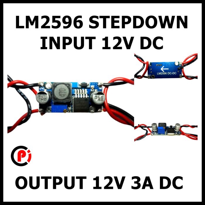 Jual Step Down Regulator 12 Volt 3 Amper 12V 3A Penurun Tegangan ...