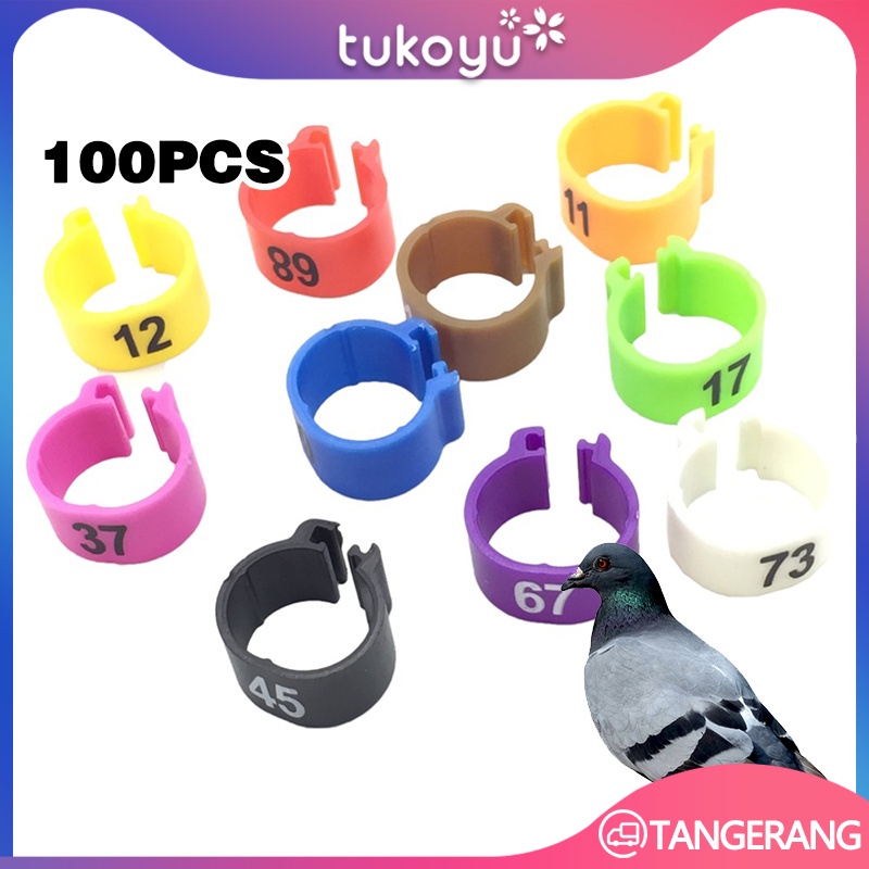 Jual 8 mm Cincin Kaki Burung Merpati/Ring Merpati/Ring Jepit Kaki ...