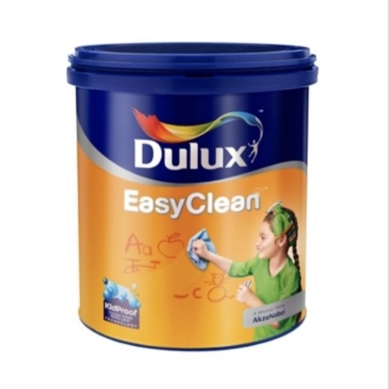 Jual Cat Dulux EasyClean 2,5 Ltr warna / easy clean dinding tembok interior kilat kilap | Shopee ...