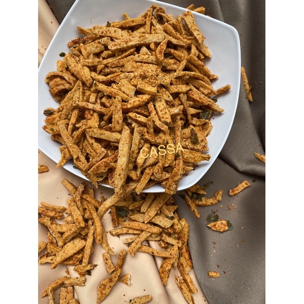 Jual aneka jajan repack BASRENG BAKSO GORENG PEDAS 70gr | Shopee Indonesia