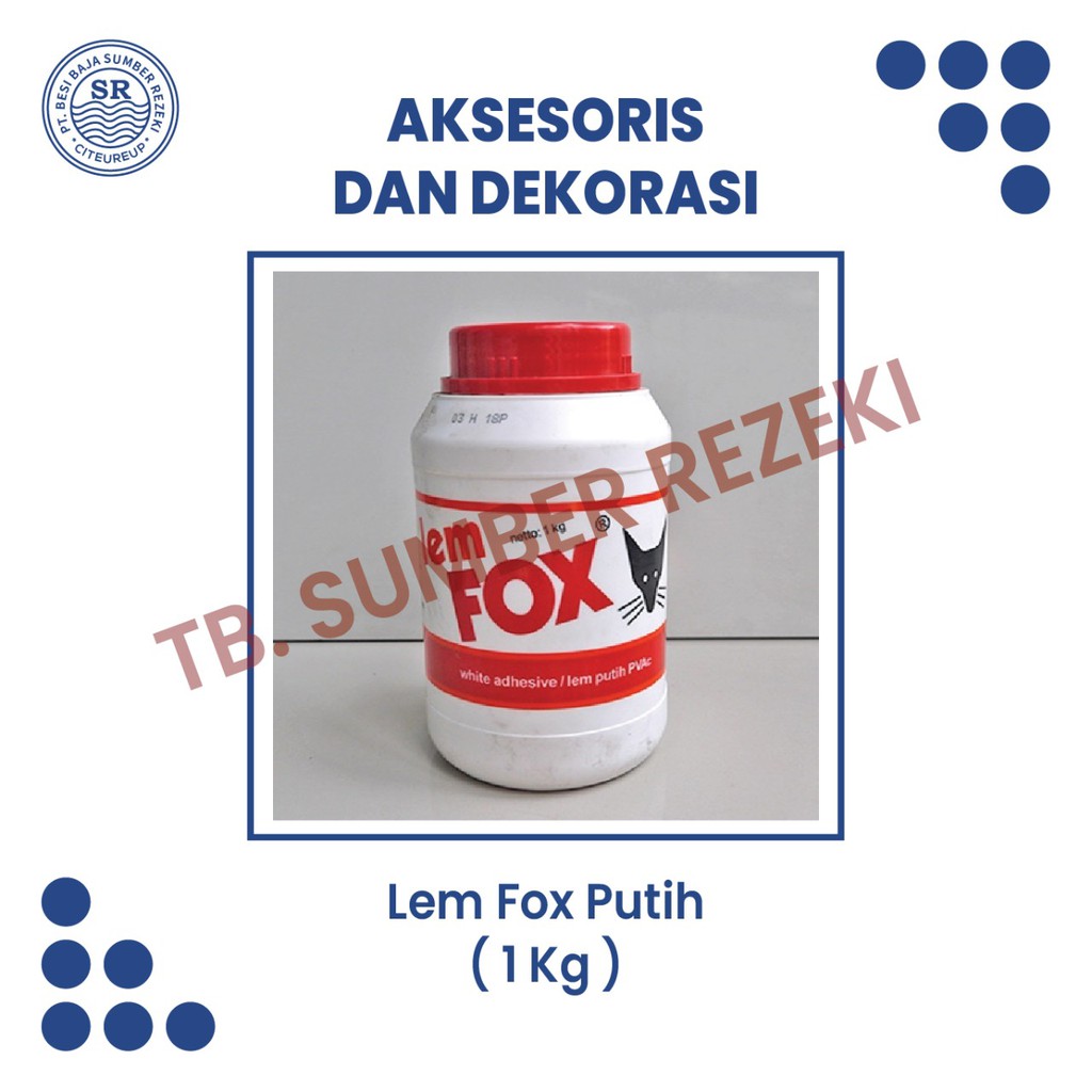 Jual Lem Fox Putih ( 1 Kg ) | Shopee Indonesia