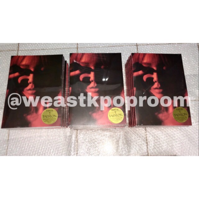 Jual (Ready Stock) TAEYEON (SNSD) - PURPOSE 2nd Full Album ( Deluxe Edition ) + Poster ( baca ...