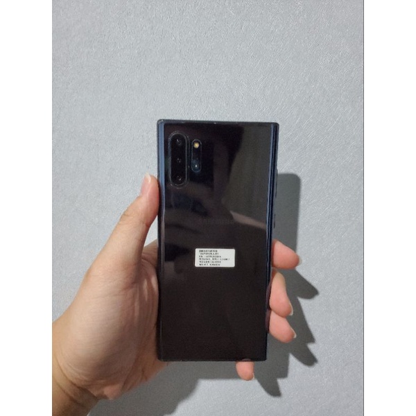 Jual SAMSUNG GALAXY NOTE 10+ PLUS RAM 12/512GB EX SEIN DUAL SIM SECOND FULLSET NO MINUS | Shopee ...