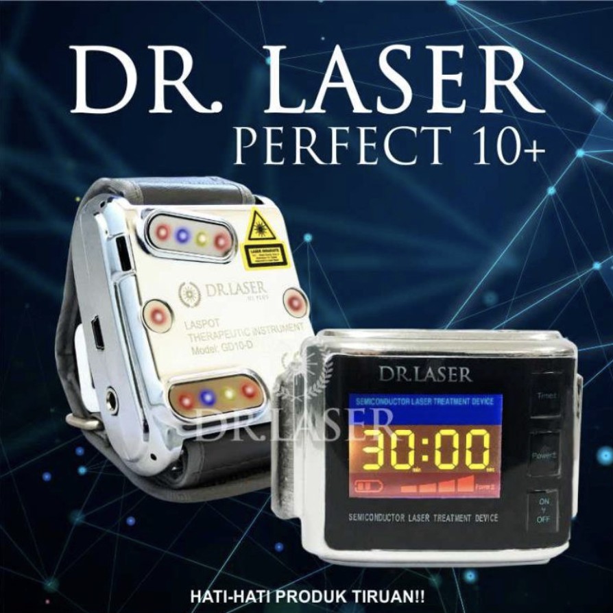Jual DR LASER PERFECT 10 PLUS NEW GENERATION GARANSI RESMI 1 THN - ALAT TERAPI STROKE - GELANG ...