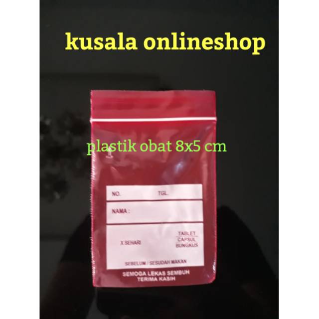 Jual Plastik obat/plastik obat pink/plastik klip/plastik obat warna ...