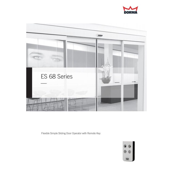 Jual Dorma Es 68 Automatic Sliding Double Door | Shopee Indonesia
