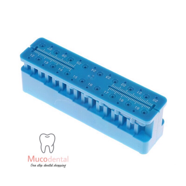 Jual Dental endo Ruler / Endo measuring block holder stand autoclavable ...