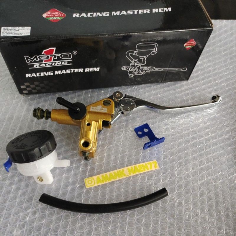 Jual master rem Assy Moto1 tabung gold | Shopee Indonesia