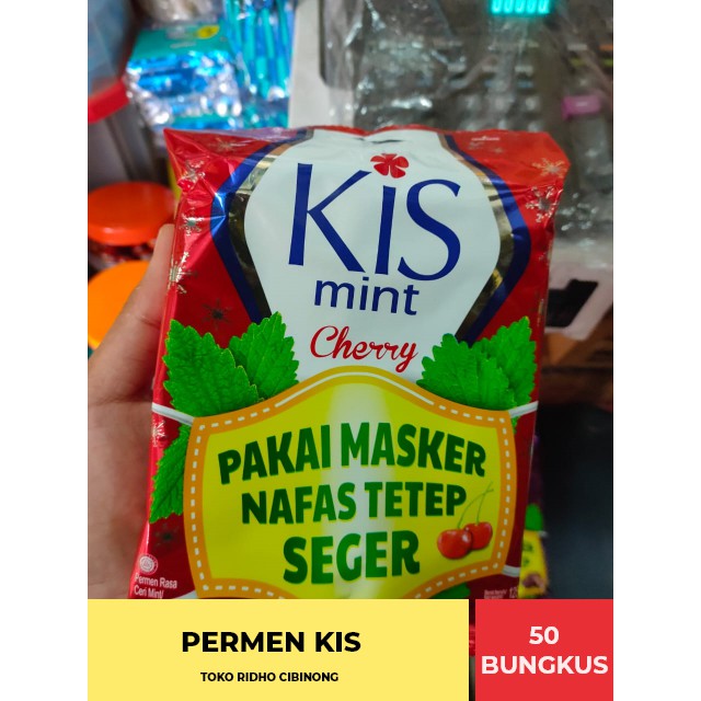 Jual PERMEN KIS MINT 125 GRAM ISI 50 BUNGKUS | Shopee Indonesia