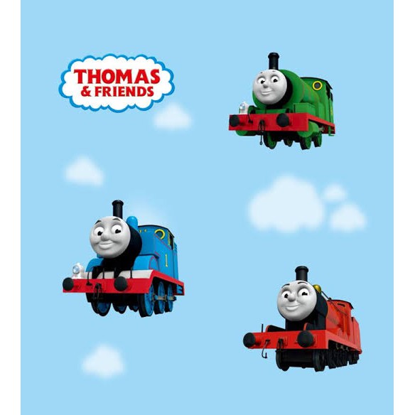 Jual Baru - Murah Wallpaper Sticker Dinding Biru Muda Karakter Kartun ...