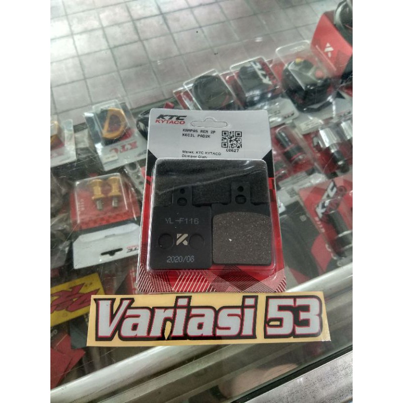 Jual kanvas rem KTC KYTACO 2 piston kecil | Shopee Indonesia