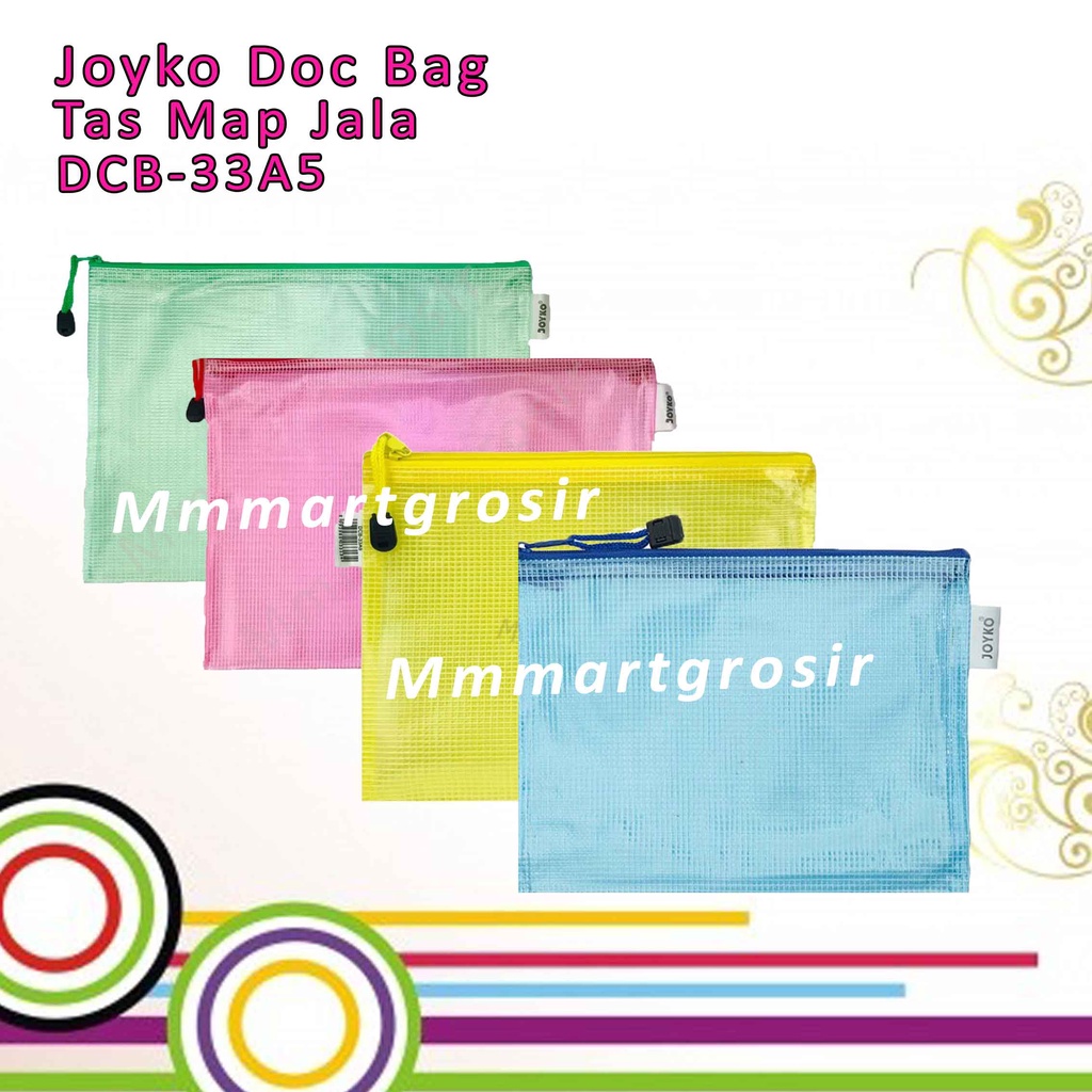 Jual Joyko / Doc Bag / Tas Map Jala / Transparan / -33 A5 JK / UK. 24x18 cm | Shopee Indonesia