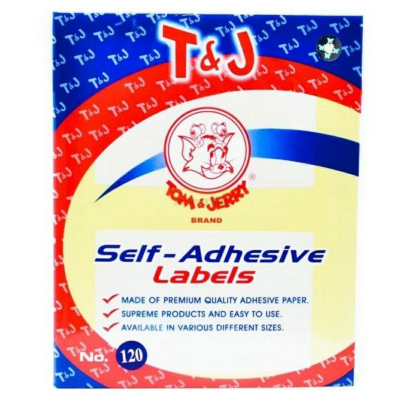Jual STICKER TOM & JERRY 120 LABEL T&J 120 | Shopee Indonesia
