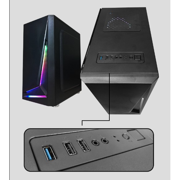 Jual Casing PC Gaming Armaggeddon Nimitz N5 Aurora Micro ATX | Garansi ...