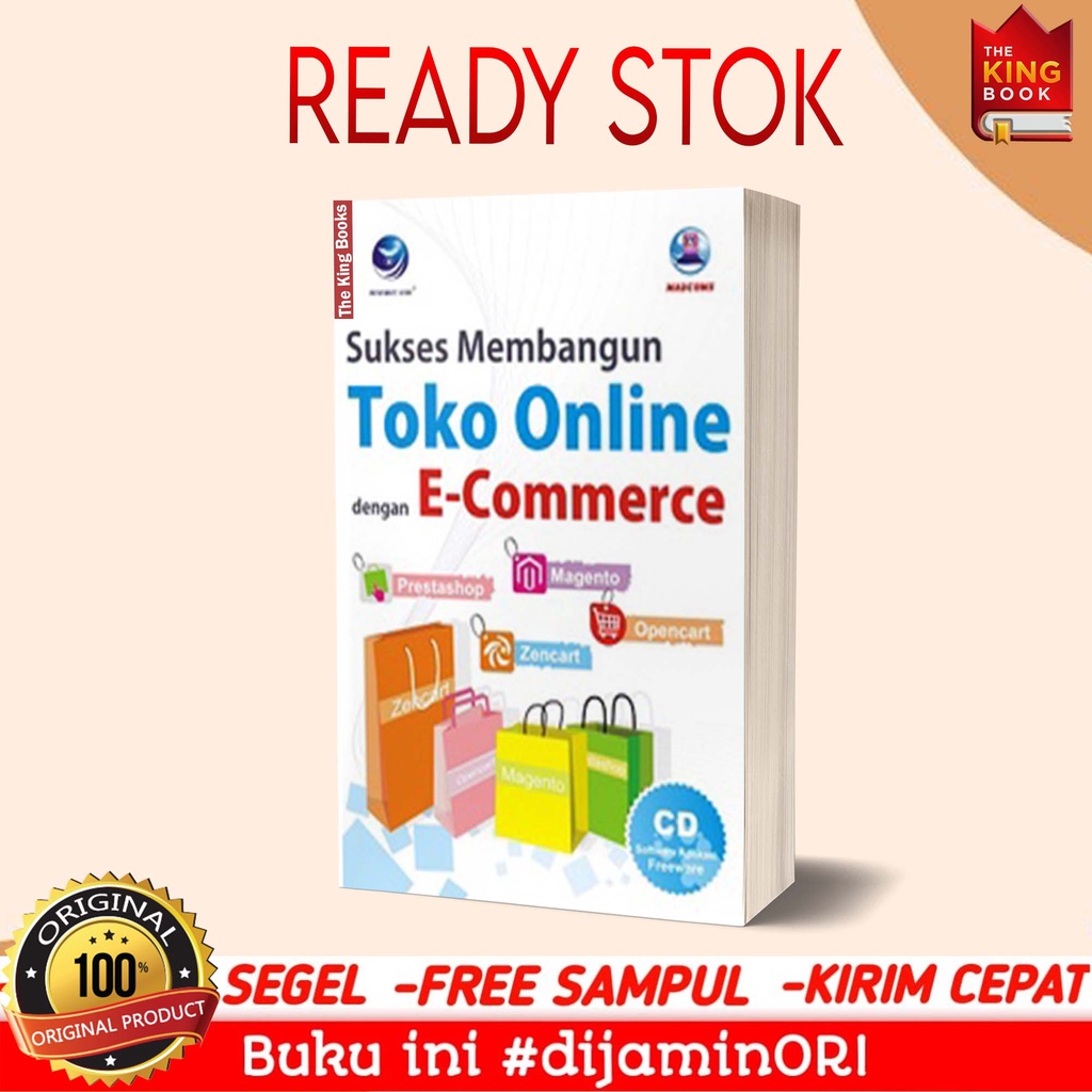 Jual Buku Sukses Membangun Toko Online Dengan E-Commerce | Shopee Indonesia