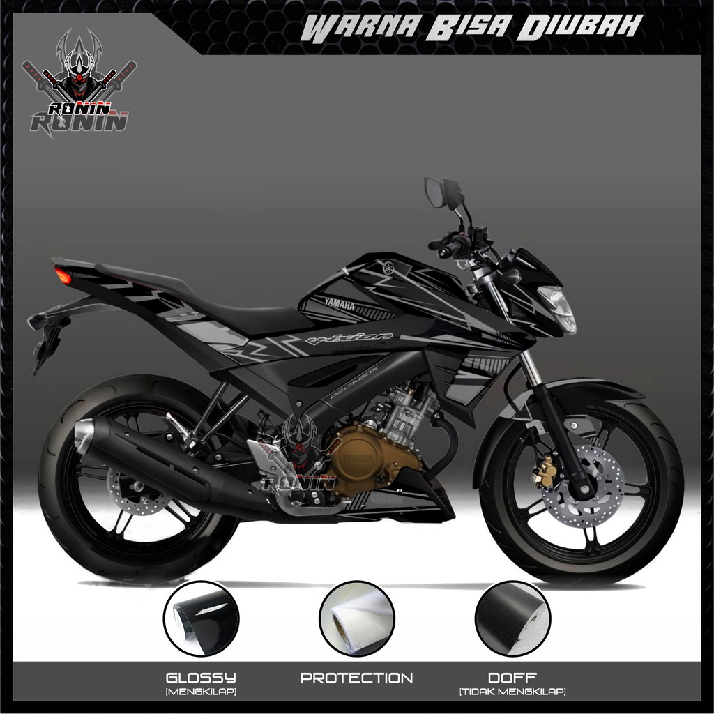 Jual Sticker Decal FULL BODY All New Vixion New Vixion R Motif Lines ...