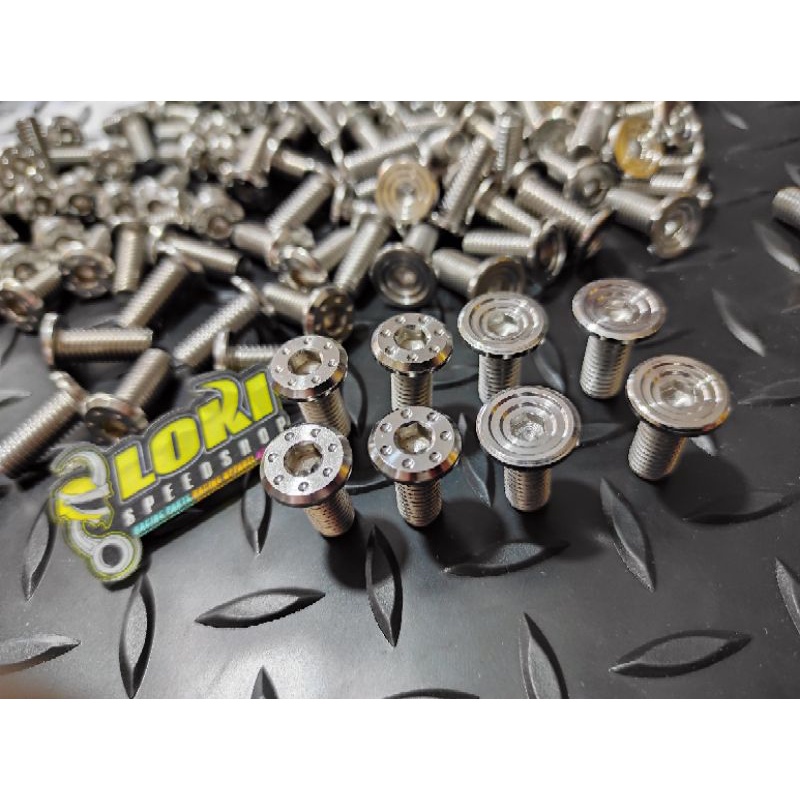 Jual Baut Disc Brake Cakram PB Stainless Steel Mdl Hengs Set Rxking ...
