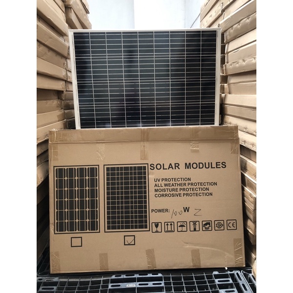 Jual Solar Panel / Solar Cell / Modul Surya / Panel Surya 100wp Poly ...