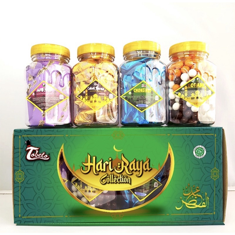 Jual Tobelo Paket Hari Raya Collection isi 4 Toples | Shopee Indonesia