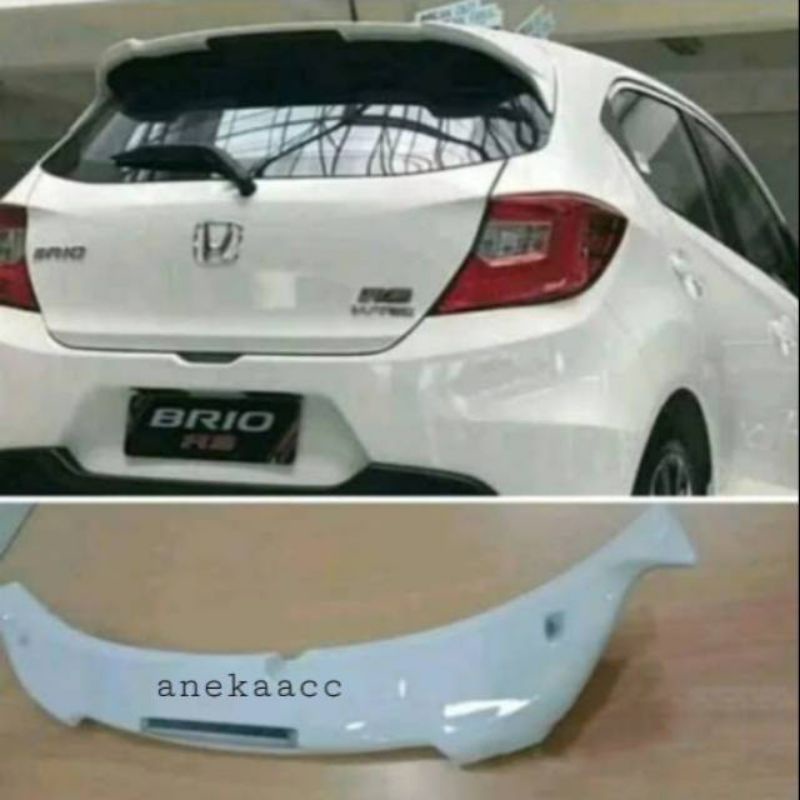 Jual spoiler all new brio warna putih 2018 -2022 | Shopee Indonesia
