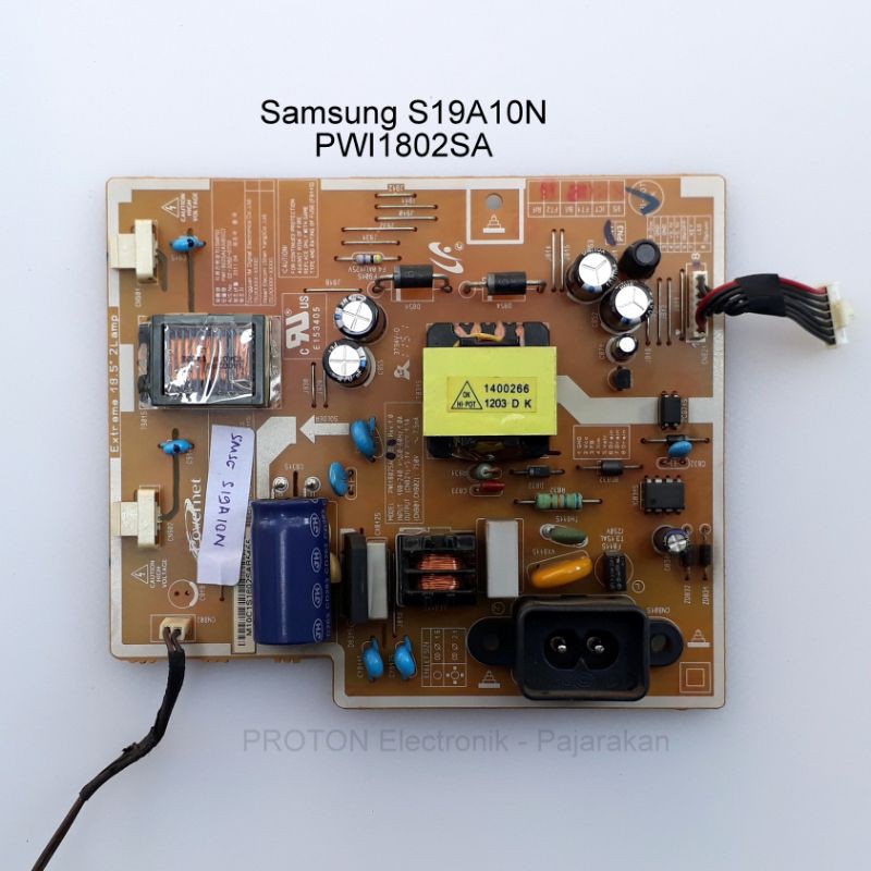 Jual PSU LCD Monitor Samsung Syncmaster S19A10N LS19A10 LS19A10NS PCB ...