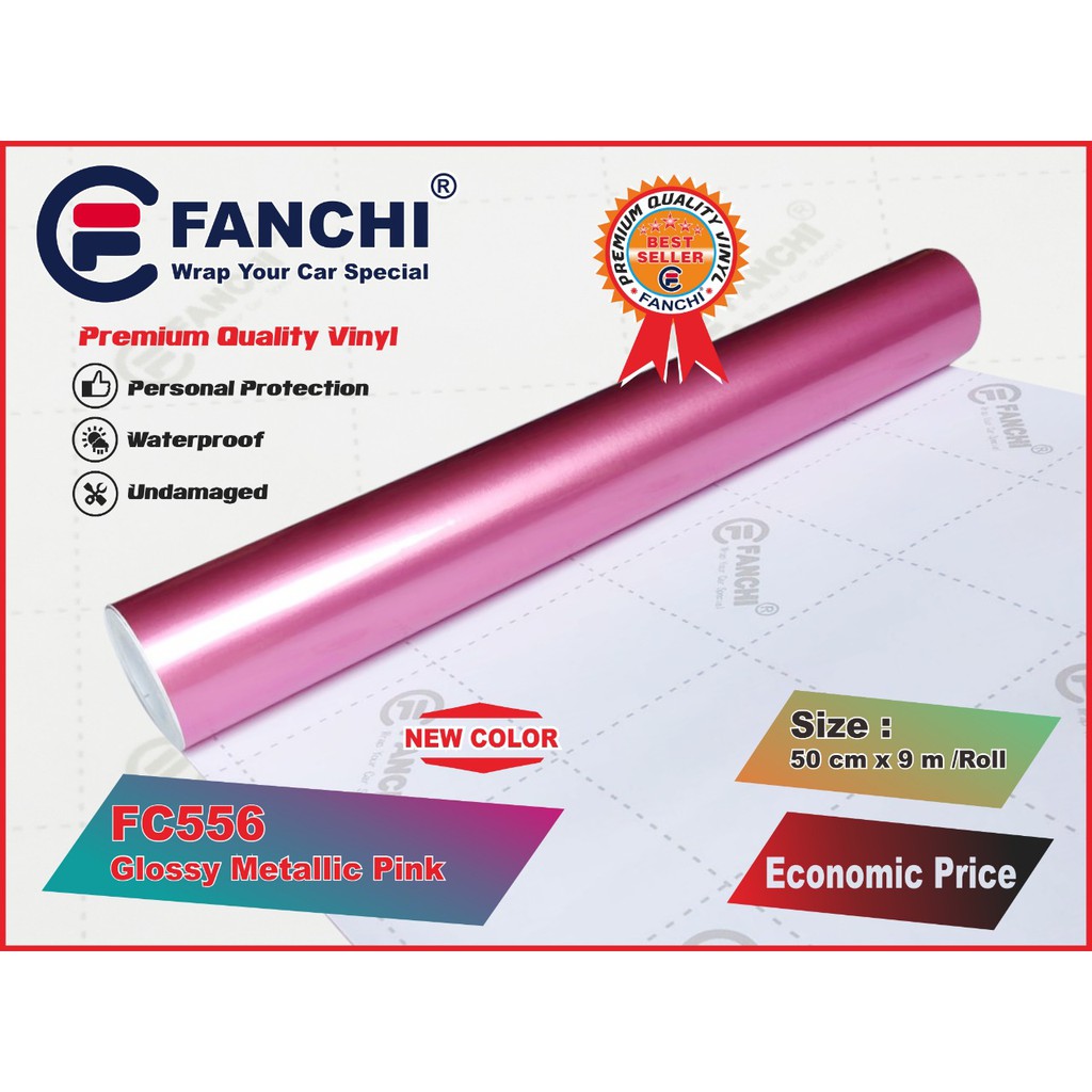 Jual Sticker Fanchi Glossy Metalic 50cm (rol ) | Shopee Indonesia