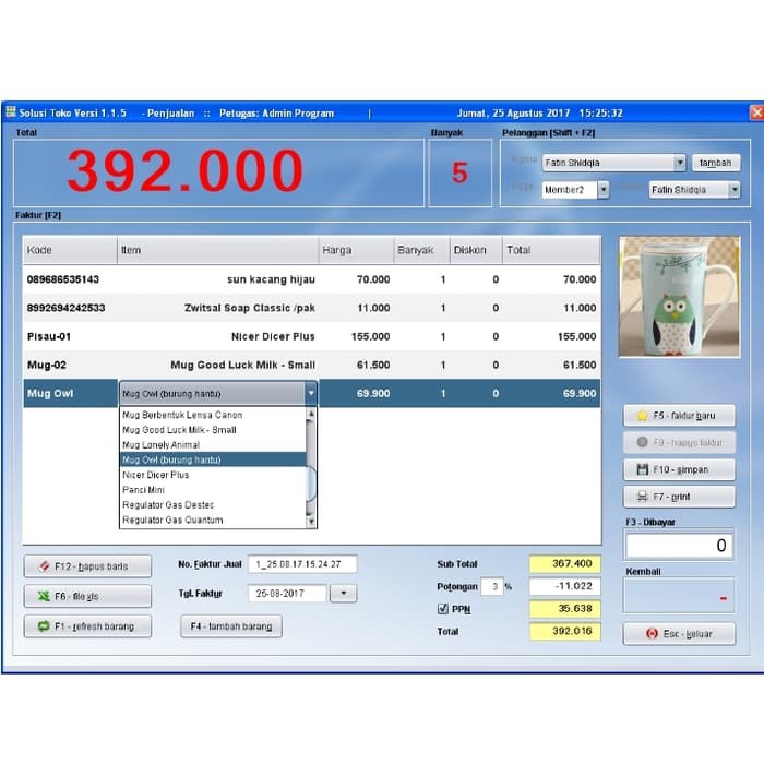 Jual Software simple Kasir Toko & Supermarket -POS-Retail-Inventory ...