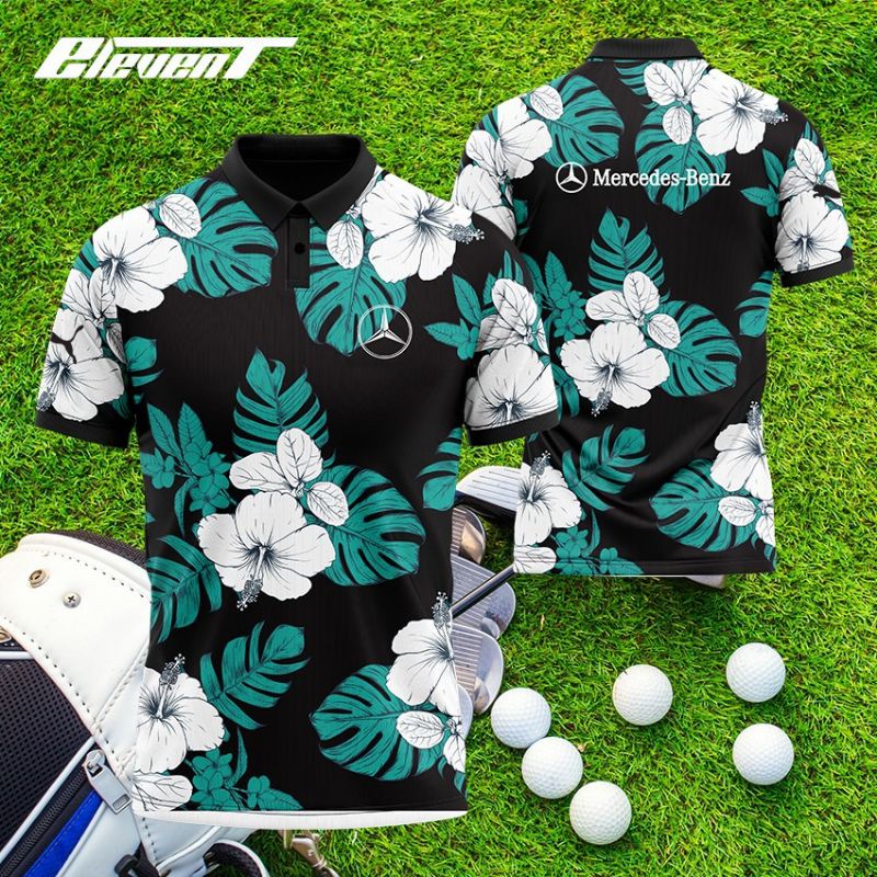 Jual polo jersey golf drifit polyester mercedes-benz - baju polo shirt ...