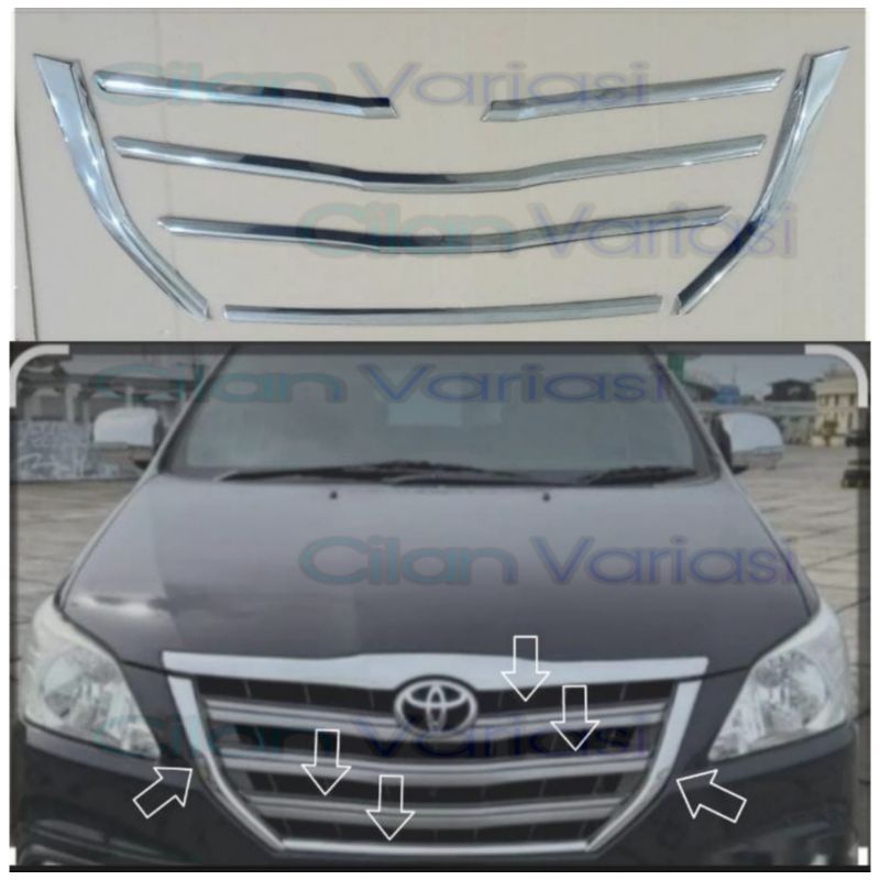 Jual List Grill Grand Innova / Front Bumper Grand Innova 2014 - 2015 ...