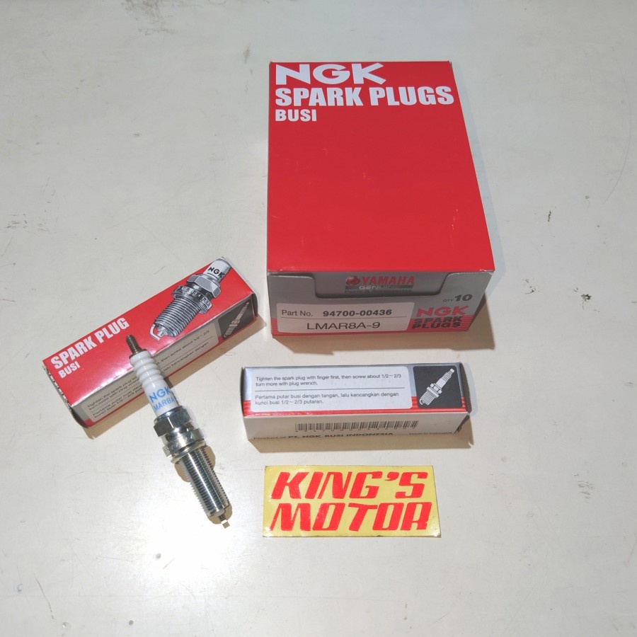 Jual BUSI XMAX X-MAX 250 ABS LMAR8A-9 ASLI YAMAHA MERK NGK | Shopee Indonesia