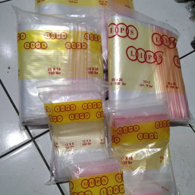 Jual Plastik Klip merk lips | Shopee Indonesia