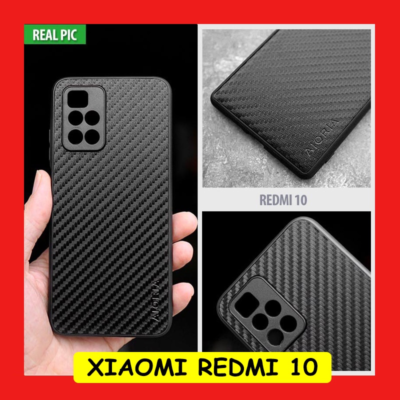 Jual Xiaomi Redmi 10 - Full Carbon Fiber Hybrid Case Casing Cover ...