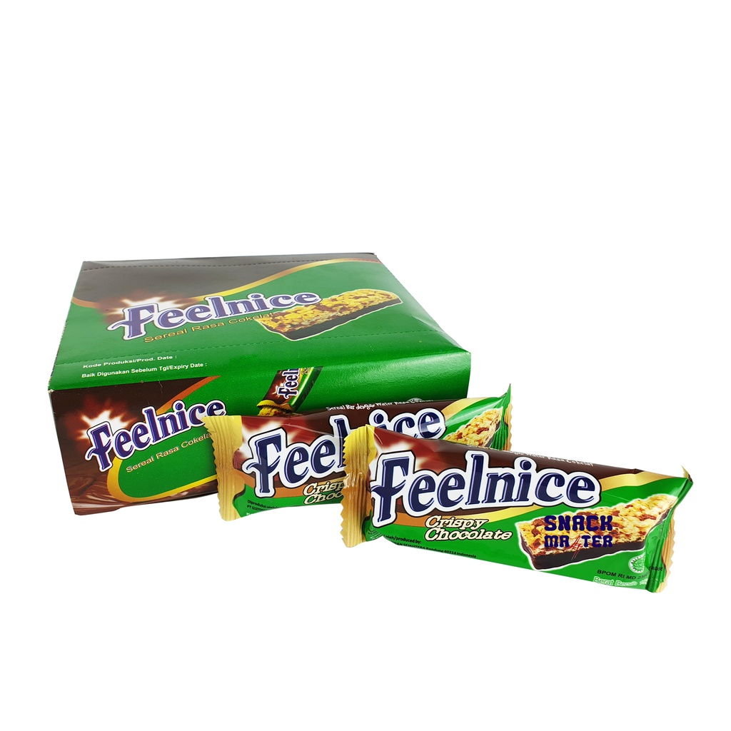 Jual Feel Nice Sereal Crispy Chocolate - Netto 12bks x 15gr | Shopee ...