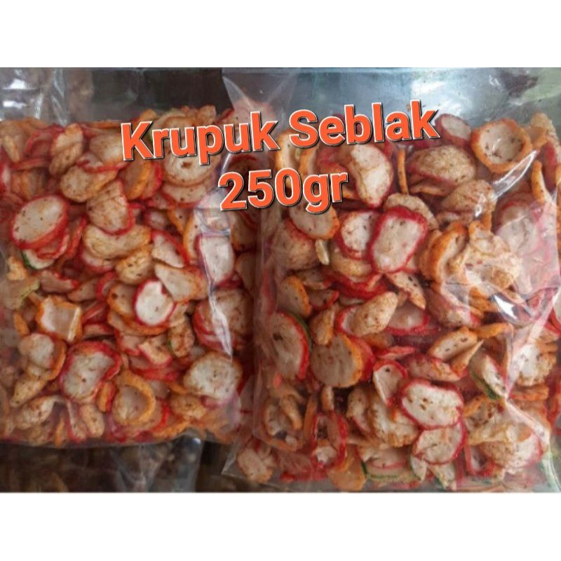 Jual KRUPUK SEBLAK//KRUPUK BANTET PEDAS 250gr | Shopee Indonesia
