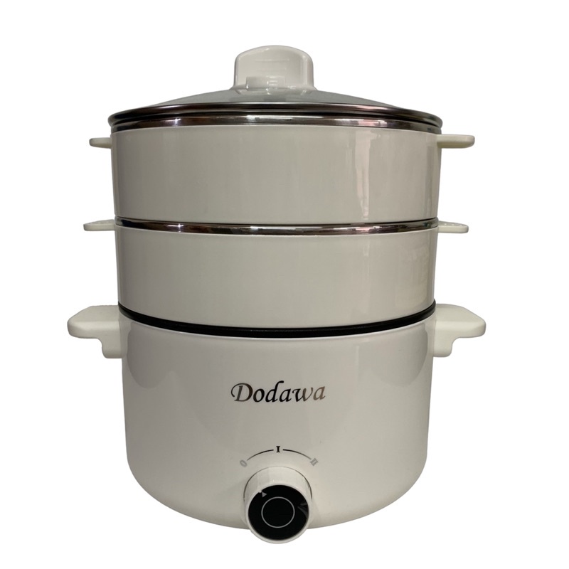 Jual Steamer elektrik 2 tingkat dan cooker / panci rebus dan kukus ...