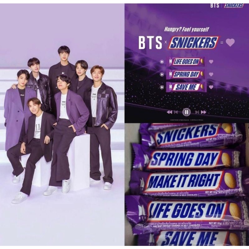 Jual SNICKERS X BTS (BOX) | Shopee Indonesia