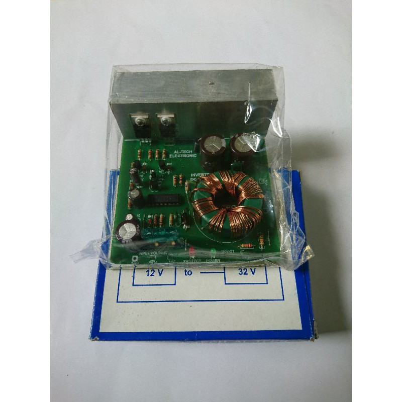Jual kit inverter dc to dc 12 volt to 32 volt ct | Shopee Indonesia