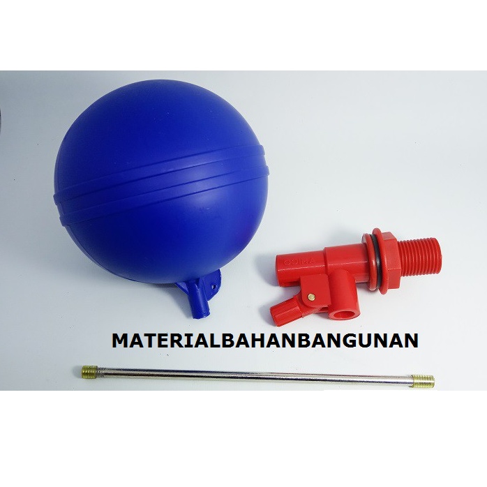 Jual Pelampung Bola Tangki 1/2 inch Pengatur Tinggi Air Toren Pvc Amico ...