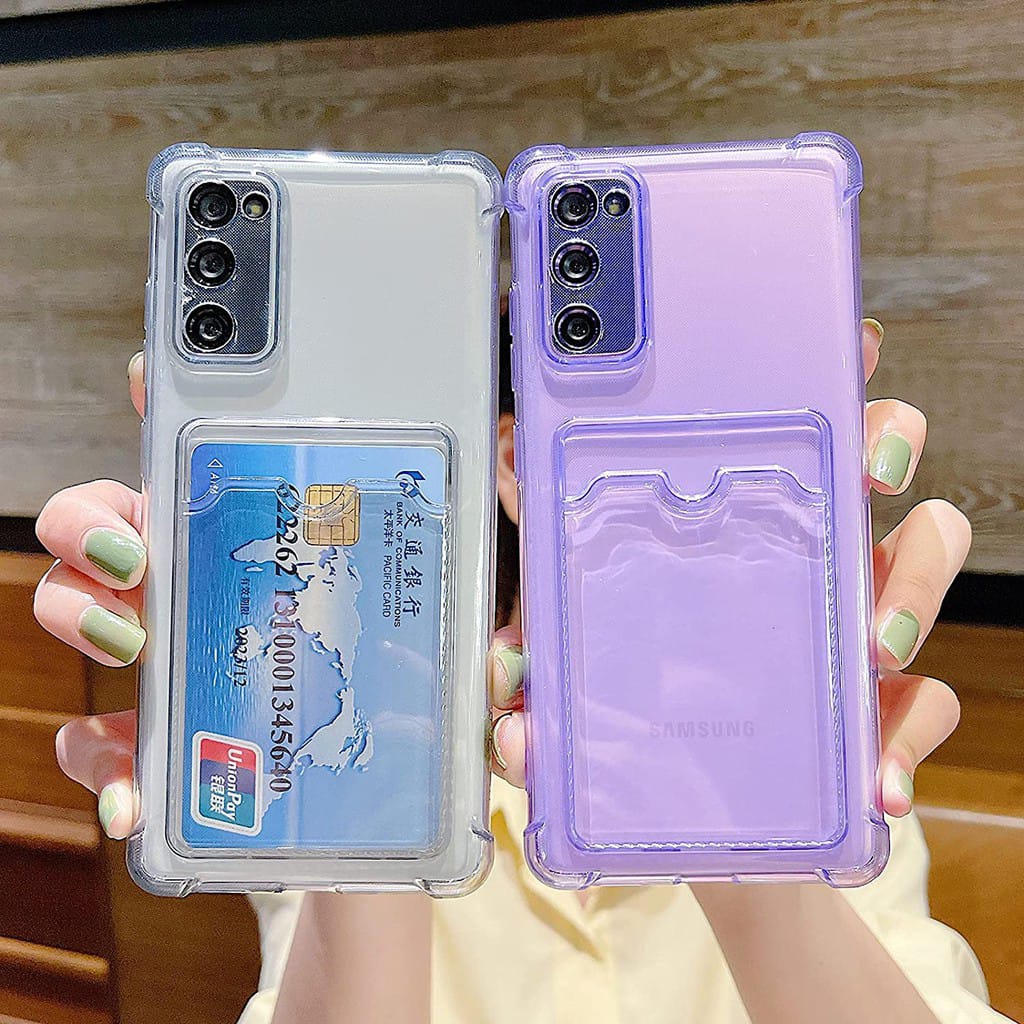 Jual CASE CARD HOLDER REDMI NOTE 10 10S NOTE 10 PRO CANDY CLEAR POCKET ...