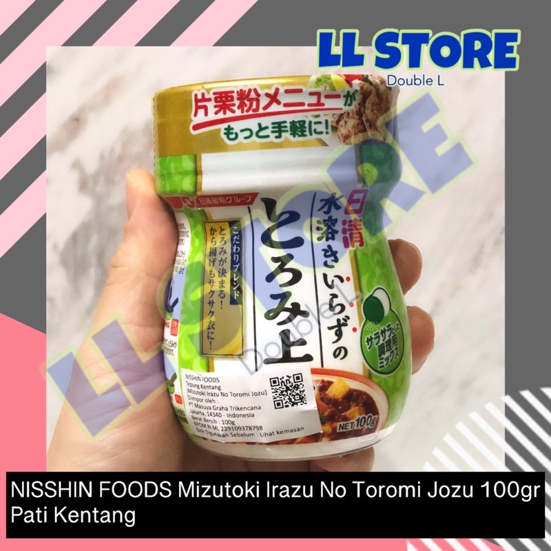 Jual NISSHIN FOODS Mizutoki Irazu no toromi Jozu Tsumekae 100g kentang ...