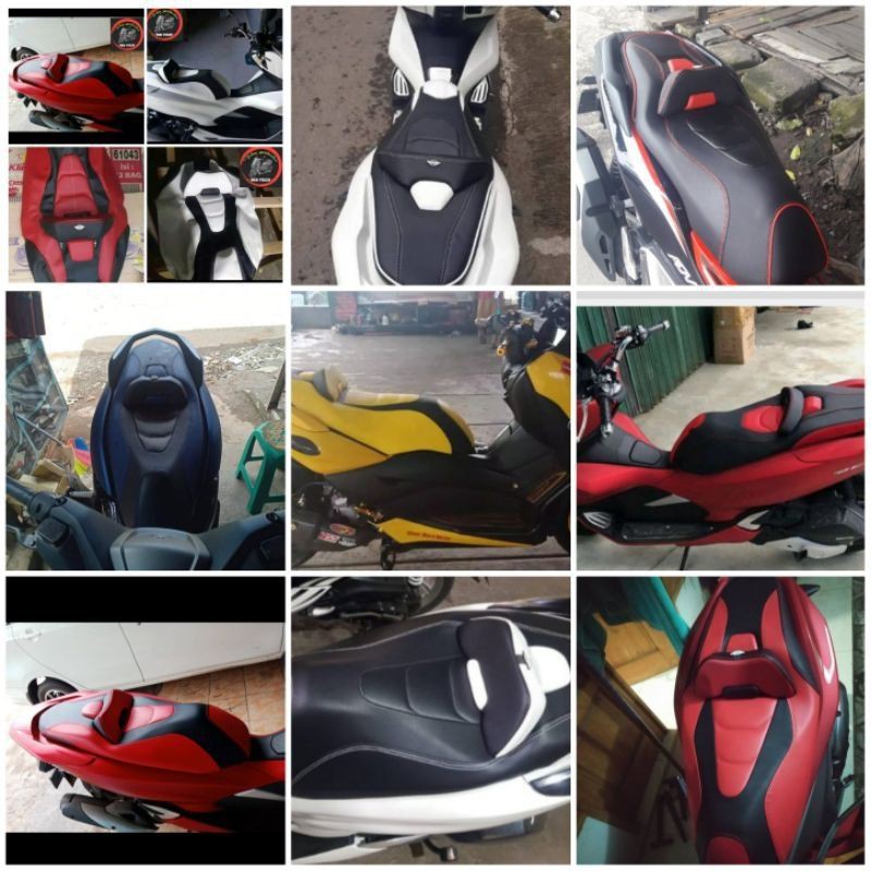 Jual jok motor model Eropa Nmax Aerox Pcx Vario Beat dll modifikasi ...
