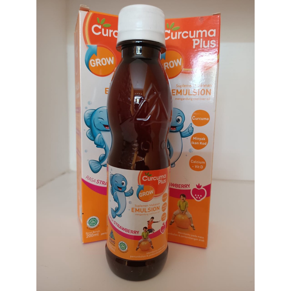 Jual Curcuma Plus Emulsion 200 ml Orange | Shopee Indonesia