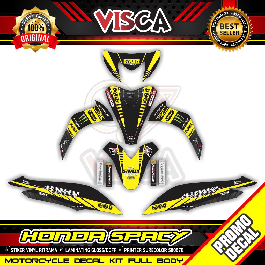 Jual Decal Spacy Full Body Stiker Motor Spacy Full Body Striping Spacy ...