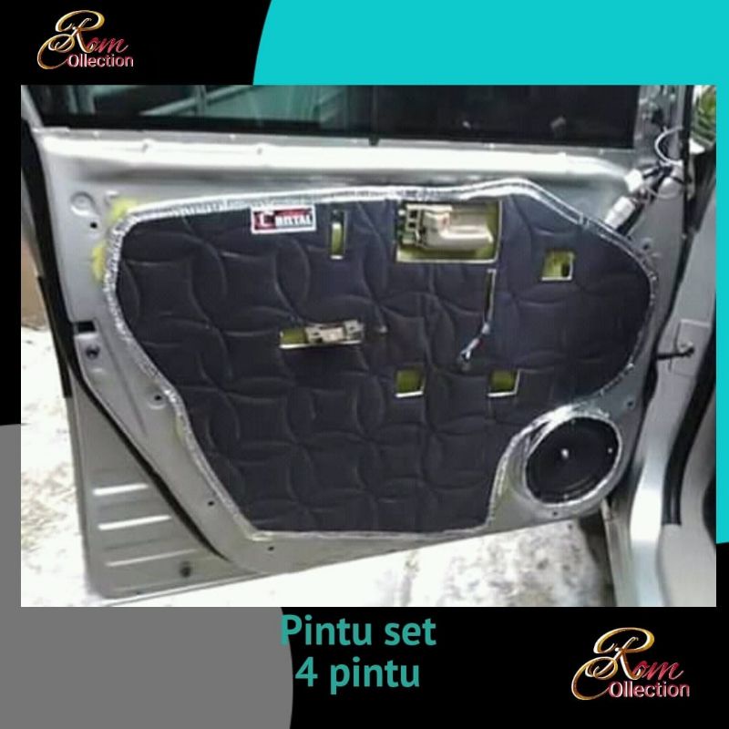 Jual Peredam Pintu Mobil Peredam Akustik Suara Pintu 4 Set Semua Jenis ...