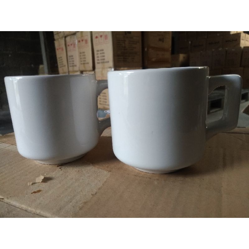 Jual Cangkir Kopi, keramik polos coating ecoprint | Shopee Indonesia