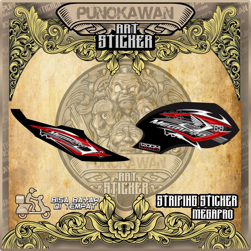 Jual STIKER MOTOR STRIPING DECAL STICKER VARIASI MP PRIMUS 002 | Shopee ...