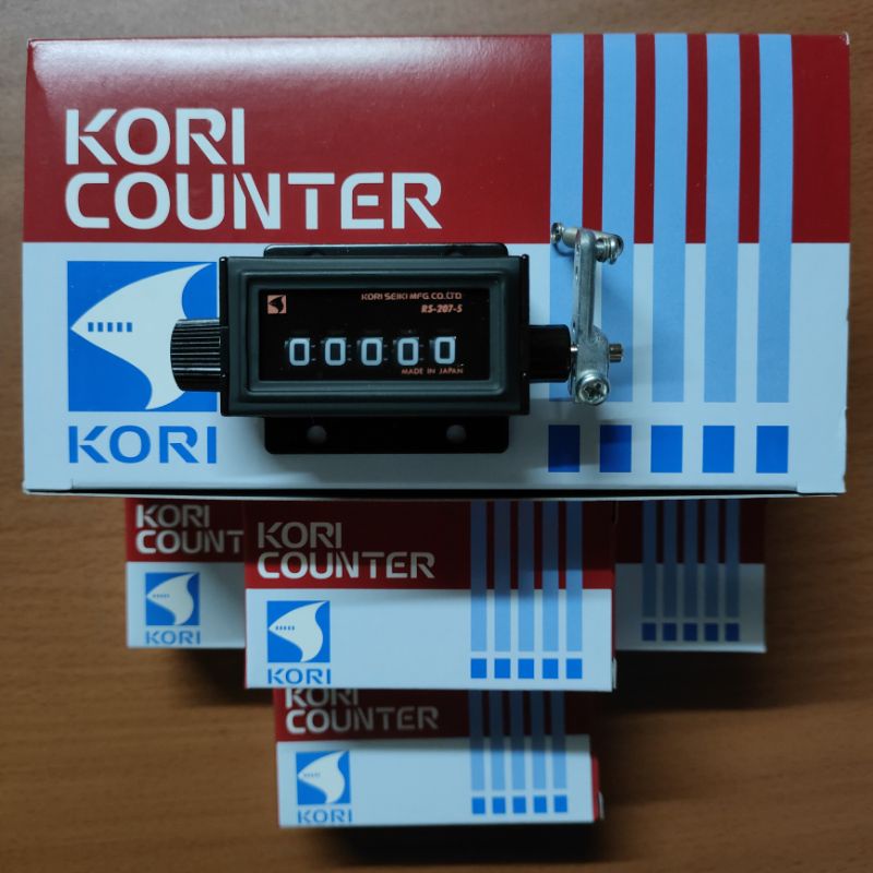 Jual Original KORI SEIKI Mechanical Rachet Counter Type RS-207-5 (RS-5 ...