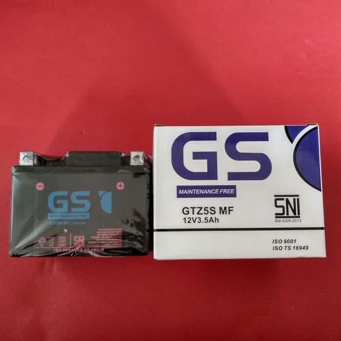 Jual Aki Motor Yamaha Mio Soul GT GTZ5S GS Y Accu Kering MF | Shopee Indonesia