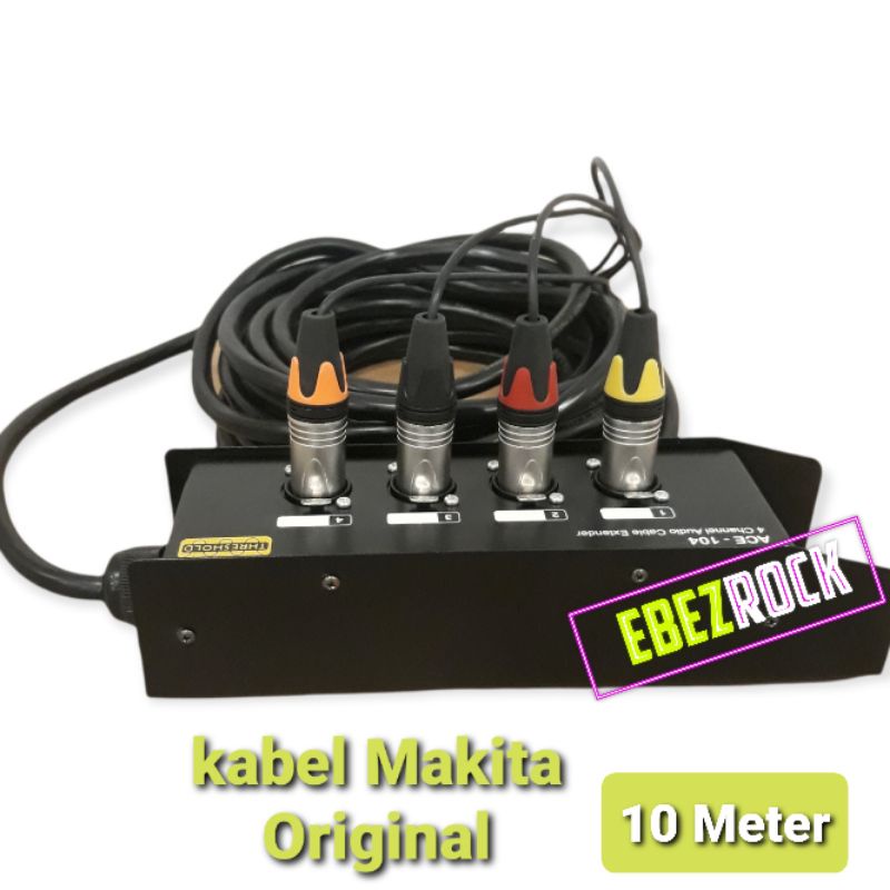 Jual Kabel snake 4ch pakai box 10m kabel Makita original | Shopee Indonesia